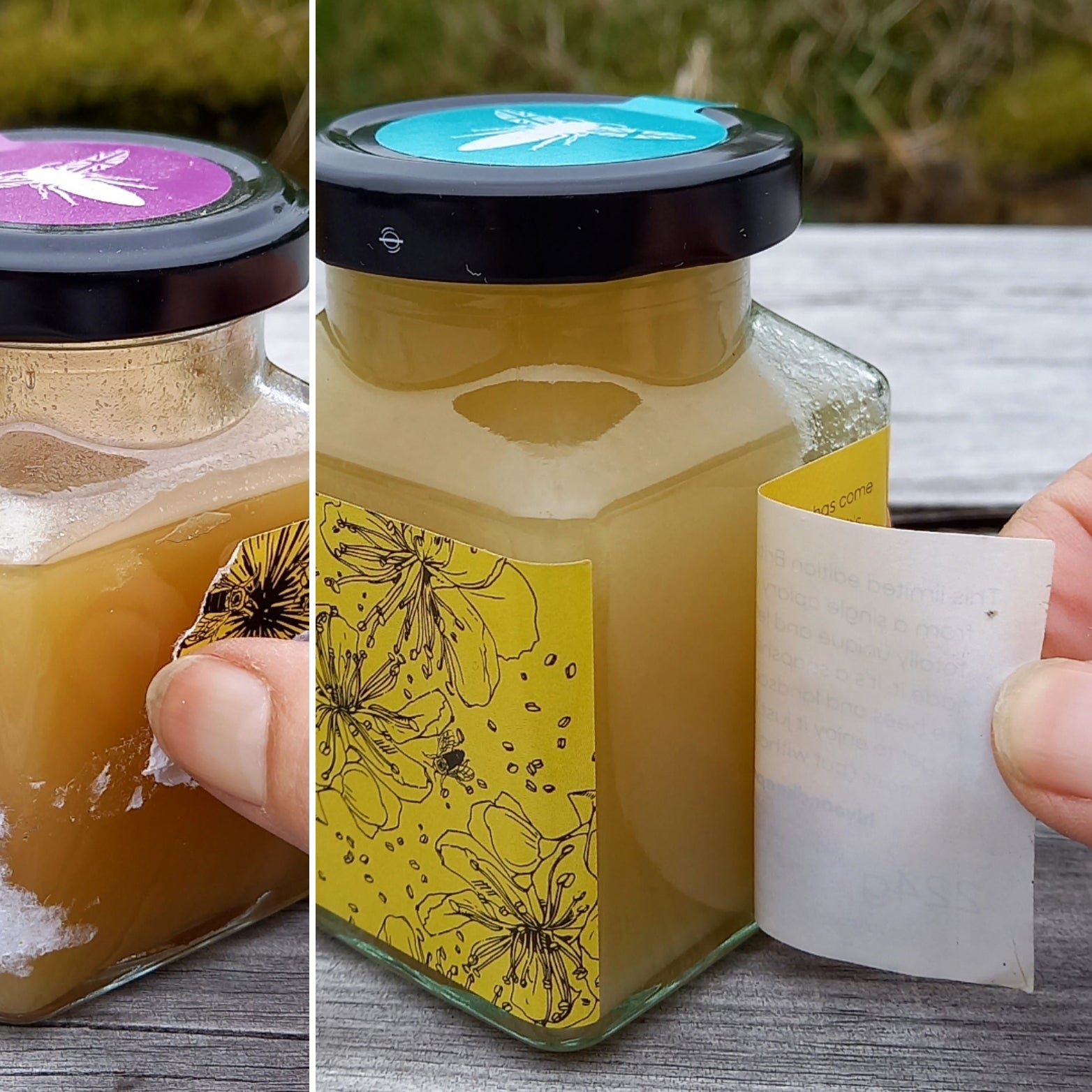 Peel off and use again – Hive & Keeper